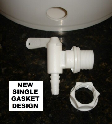 SPIGOT FAST FILLER SPOUT for 1" DRILLED BOTTLING BUCKET OR CARBOY ...