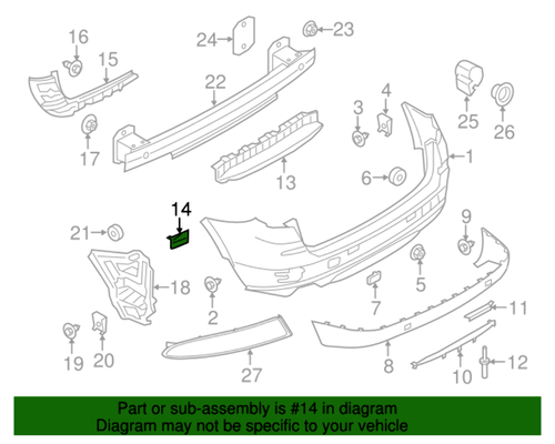 BMW 51627213652 Genuine OEM Factory Original Deflector Panel for sale ...