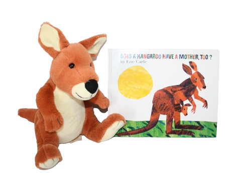 Kohl's Cares Does A Kangaroo Have A Mother Too HC Book Plush Kangaroo ...