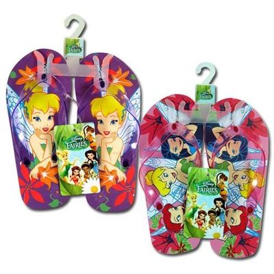 Flip Flops Beach Sandal Disney Tinkerbell Fairies Toddler Child Sizes ...
