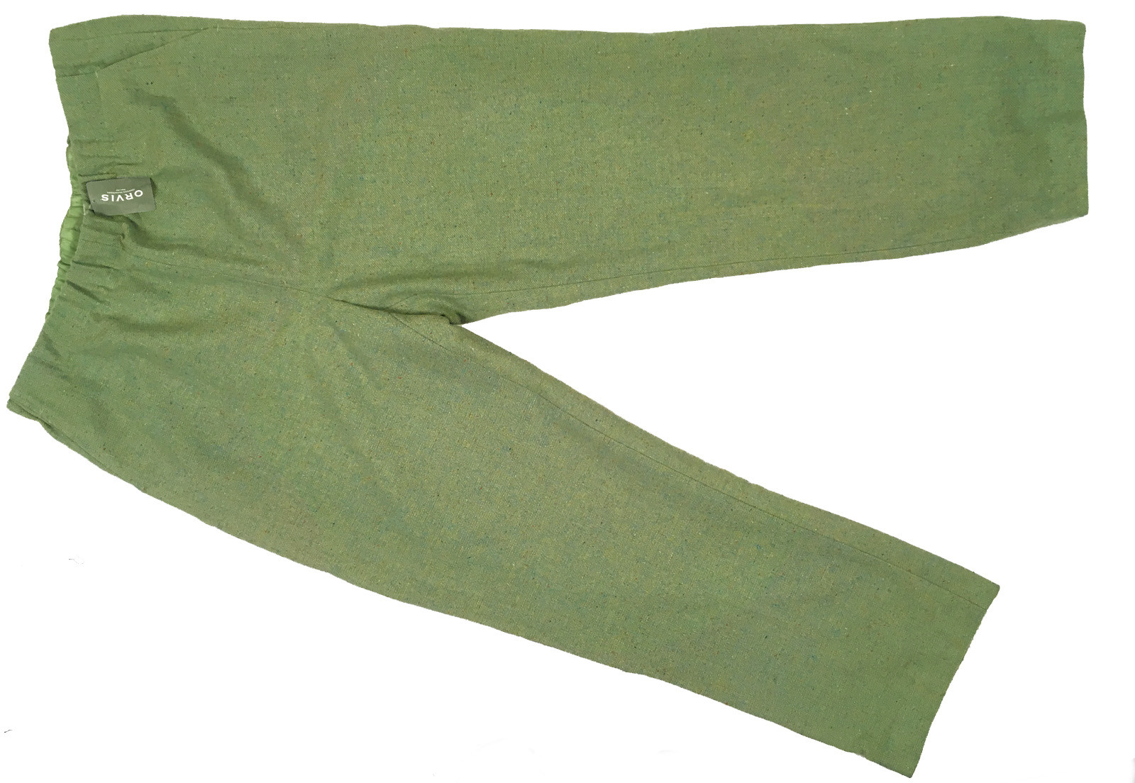NEW Orvis Womens Wool Pants! Brighter Green Donegal Elastic Waist Lined ...