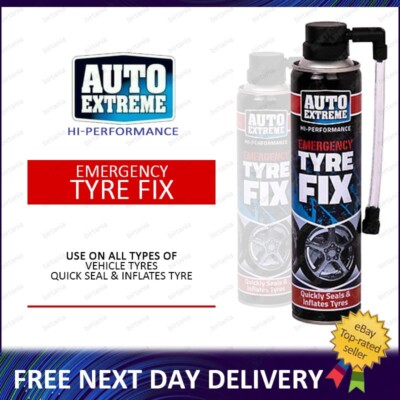 1x Emergency Flat Tyre Inflate Quick Fix Car Instant Repair Puncture ...