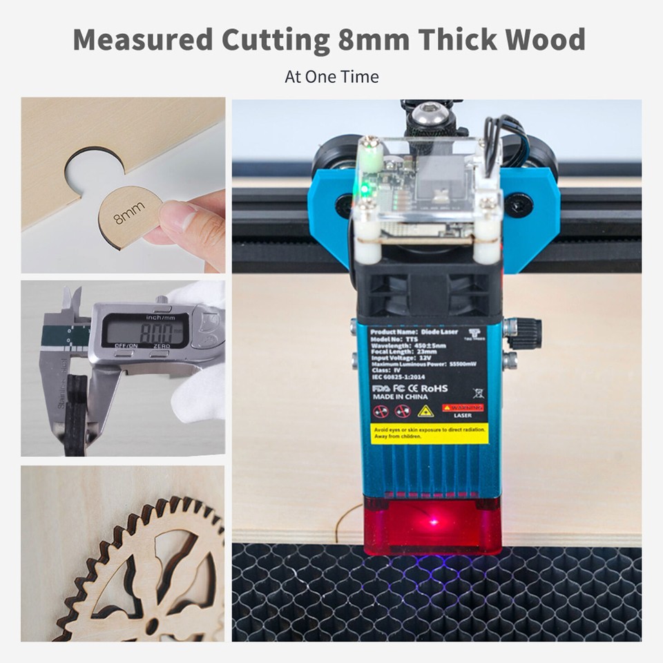 Two Trees TTS Laser Engraver 40W CNC Desktop DIY Laser Engraving 300 ...