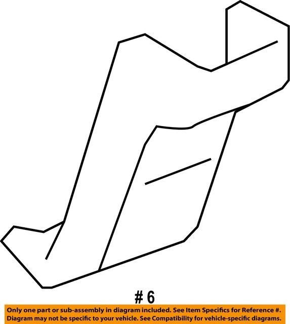 Toyota OEM Fender-reinforcement Bracket Right 571630E040 for sale ...