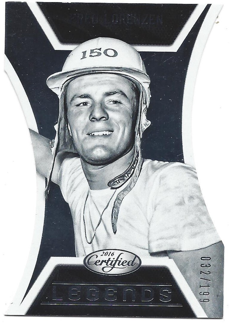 2016 Panini Certified Racing NASCAR Legends - Fred Lorenzen #/199 | eBay