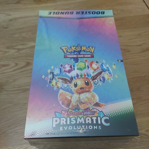 Prismatic Evolutions Booster Bundle Display Case - Sealed | eBay UK