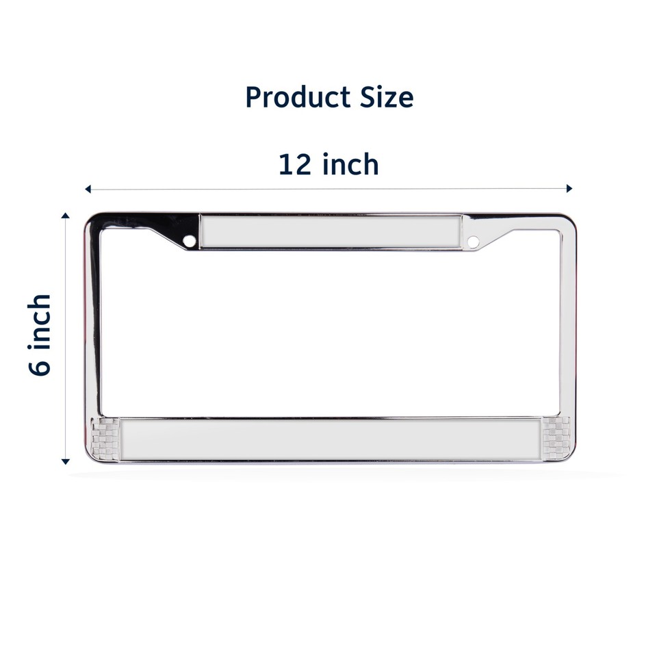 UCLA Bruins NCAA 3D Polyurethane Domed Chrome License Plate Frame Car ...