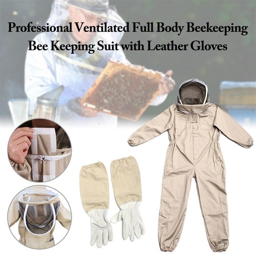 Beekeeping Equipment XL Protective Ventilated Anti-Bee Suit L5P9 FAST ...