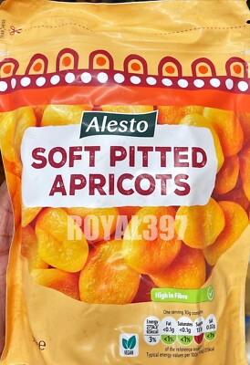 Alesto Soft Pitted Apricots Antioxidant-Rich Healthy Snacks Dry Fruits ...