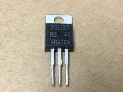 (50 PC) VORTEX 7805CT Regulator Pos 5V 1A 3-Pin TO-220 | eBay