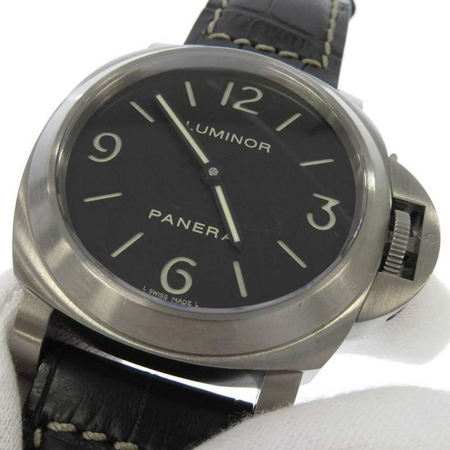 Panerai Luminor Men's Black Watch - PAM00176 for sale online | eBay