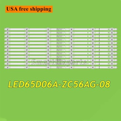 12Pcs LED Backlight Bars for ELEMENT E4AA65R LED65D06A-ZC56AG-08 ...
