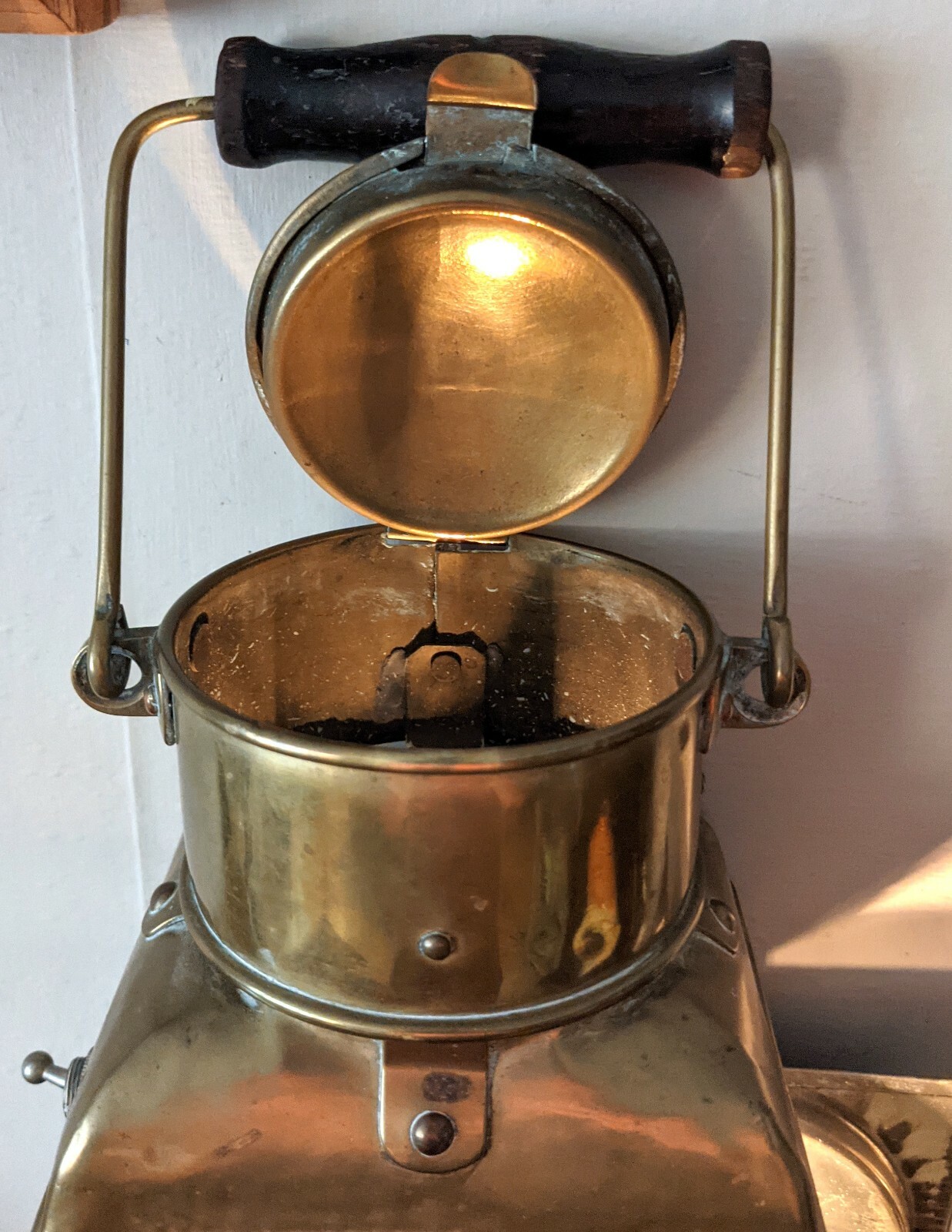 Eli Griffiths & Sons 1916 Birmingham British Ship Brass Bulpitt Lantern ...
