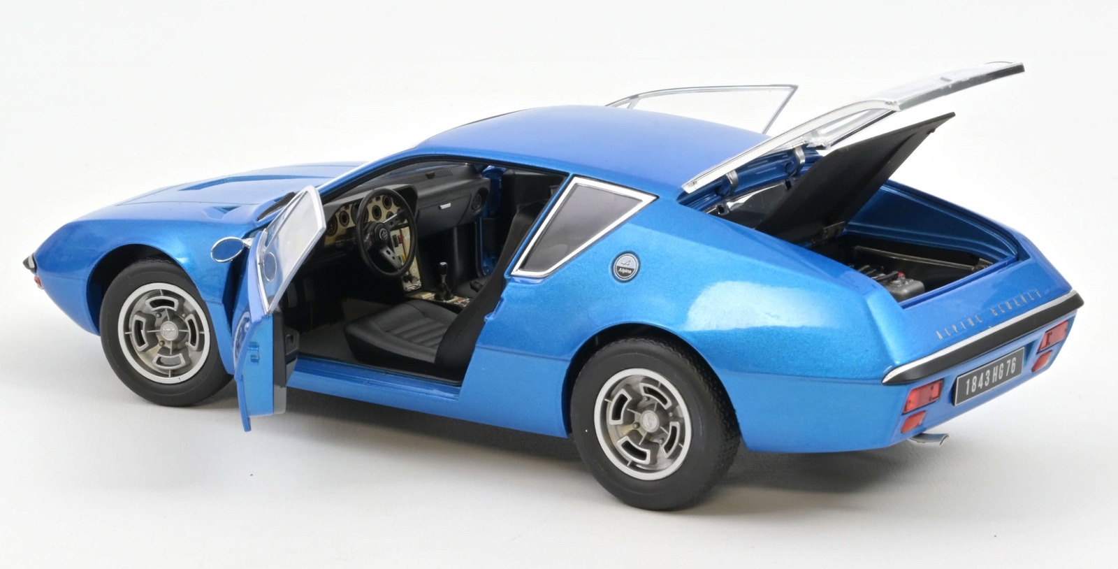 NOREV , Alpine A310 1600 Ve 1972 Blue Alpine, Scale / Ladder 1/18 ...
