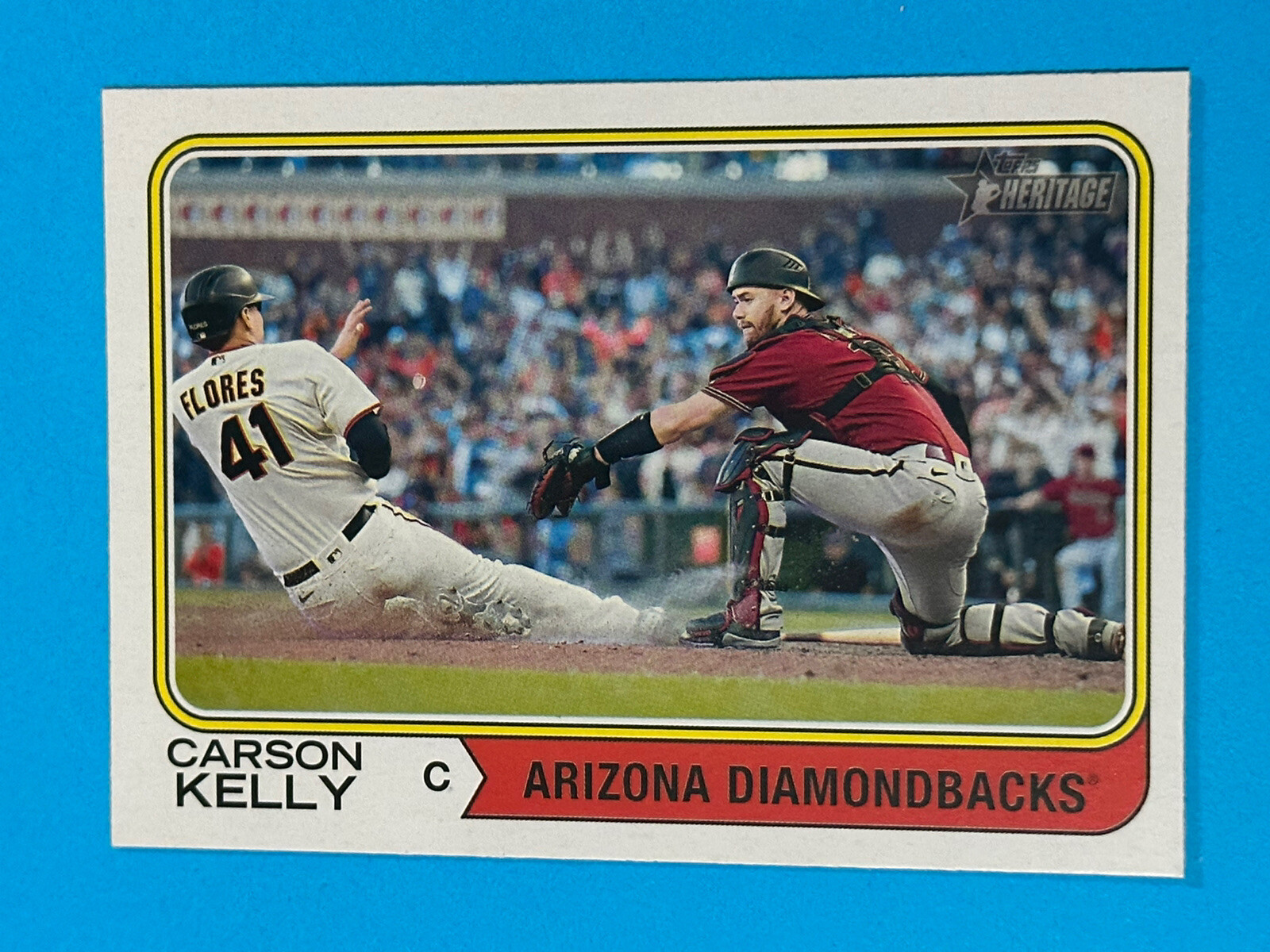 2023 Topps Heritage Carson Kelly #32 Arizona Diamondbacks (T) | eBay