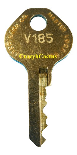 Master Lock Padlock 1525 1585 2010 2076 Control Key OEM Original Master ...