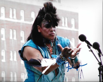 FELIPE ROSE THE VILLAGE PEOPLE INDIAN SIGNED AUTOGRAPH 8X10 PHOTO #2 W ...