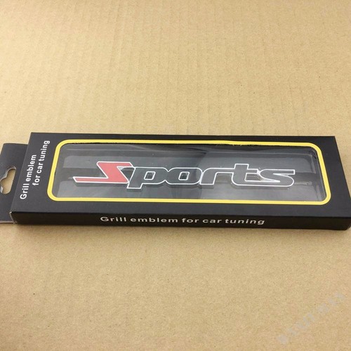 Metal Racing Sport Auto Car Front Grille Grill Emblem Badge Decal ...