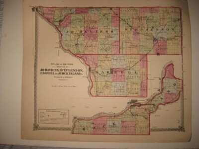 Entire US - 1875 Map Chart
