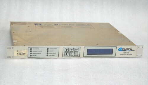 Comtech EF Data Corp. USA CDM 550 Satellite Modem Sematron Radio ...