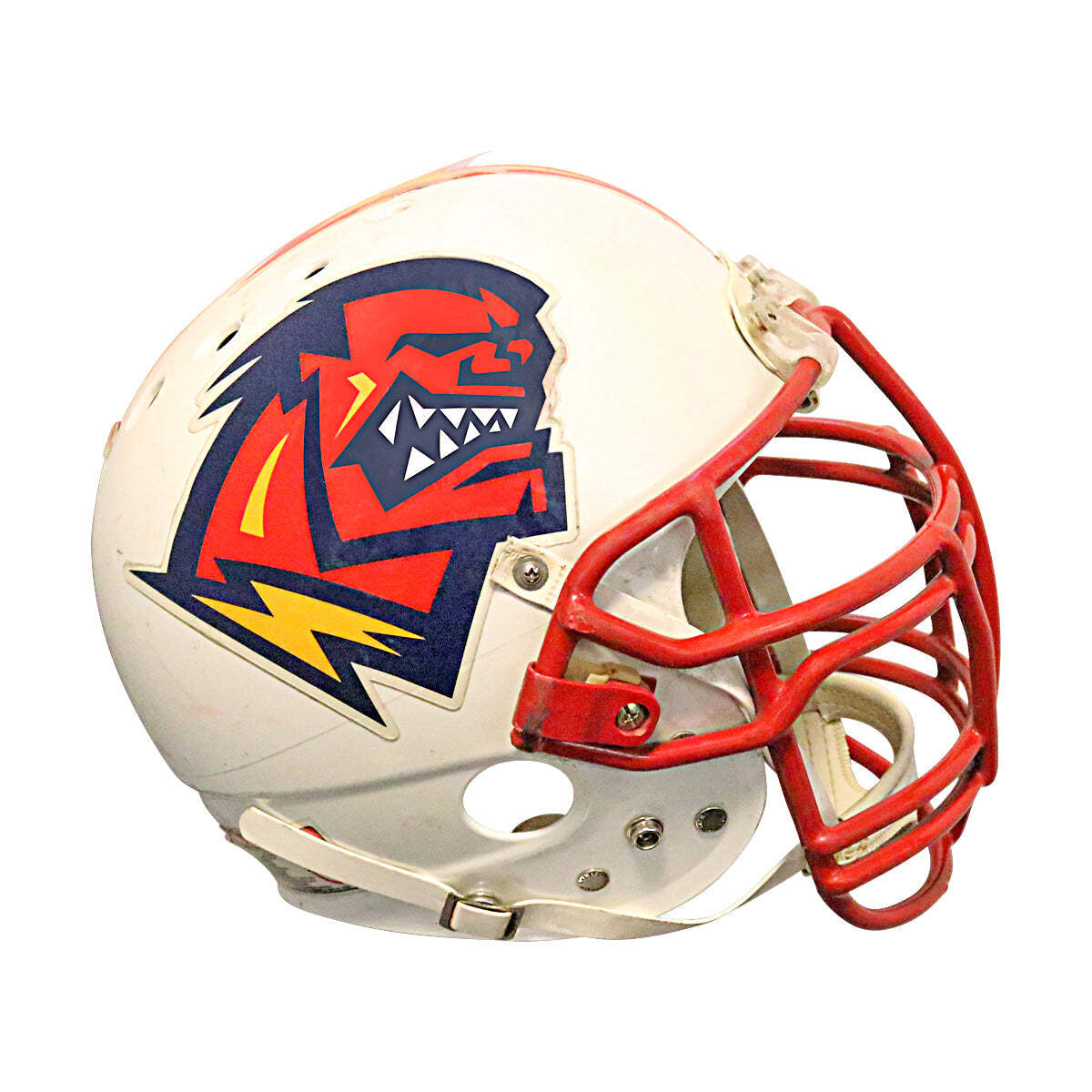 Jeff Miller Orlando Rage 2001 XFL Game Used Helmet | eBay