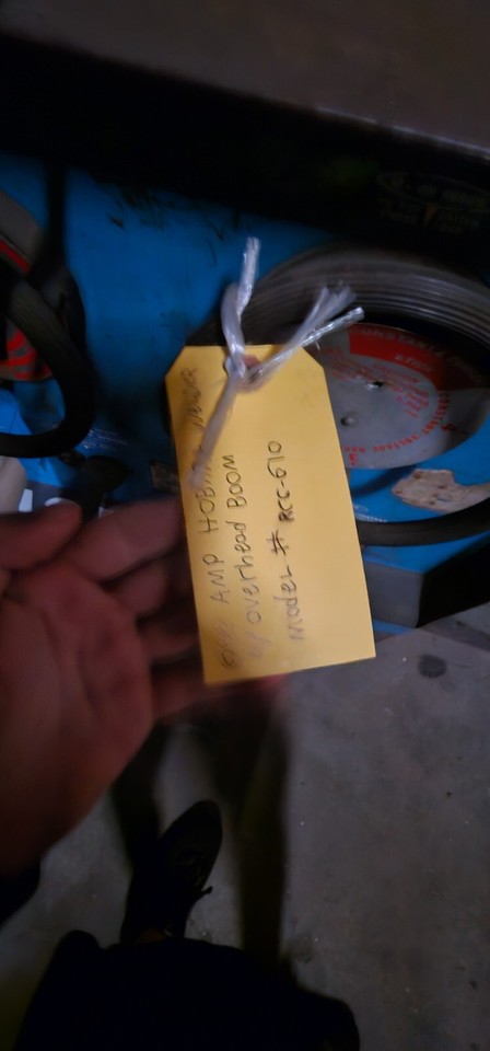 WELDER HOBART ARC WELDING SYSTEM MODEL RCC-610 w/ OVERHEAD BOOM | eBay