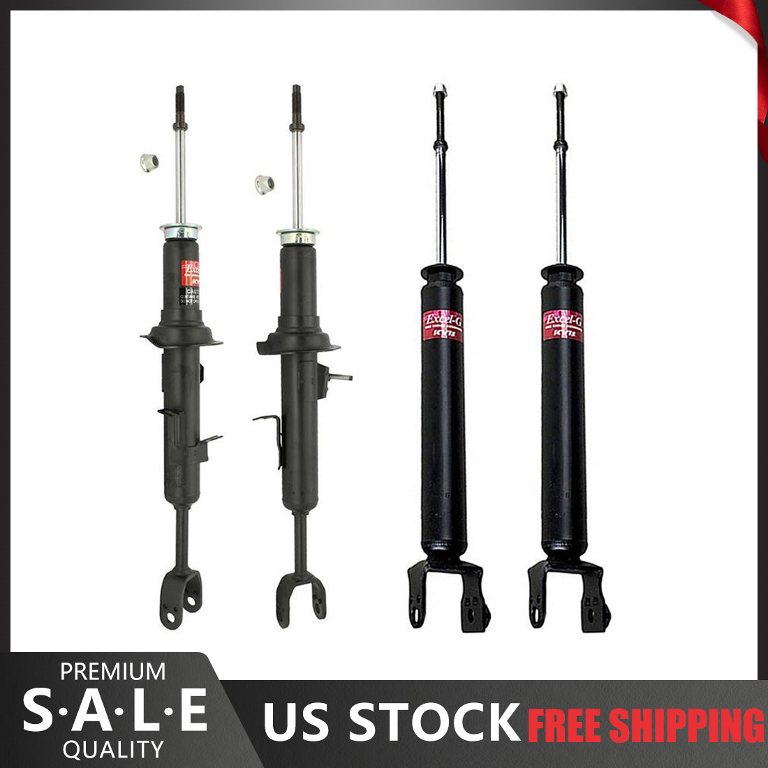 KYB 4 Shock Absorbers For Infiniti G35 Coupe Sport 03 to 06 | eBay