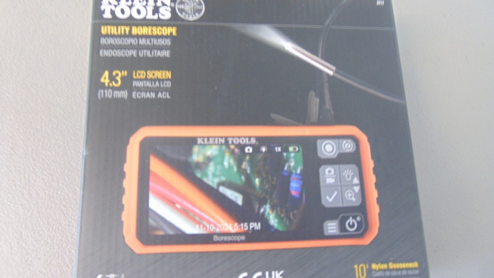 Klein Tools ET17 Utility Borescope - BRAND NEW - FREE SHIPPING | eBay