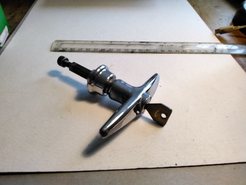 Triumph Tr4 Tr4a Tr5 And Tr250 Boot Lid Handle Assembly With Key..works ...