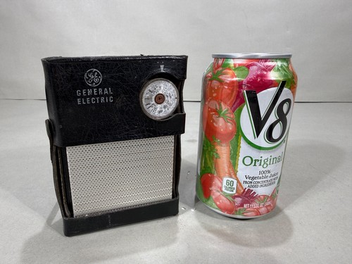 Vintage 1960s General Electric GE P-911D Black All Transistor Radio in ...