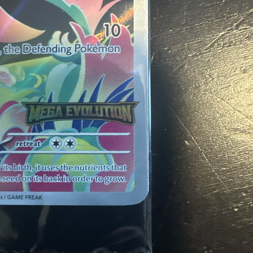 Bulbasaur 133/132 - Mega Evolution Enhanced Box Topper English (Sealed ...