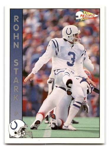 Rohn Stark 1992 Pacific #128 Indianapolis Colts FOOTBALL | eBay