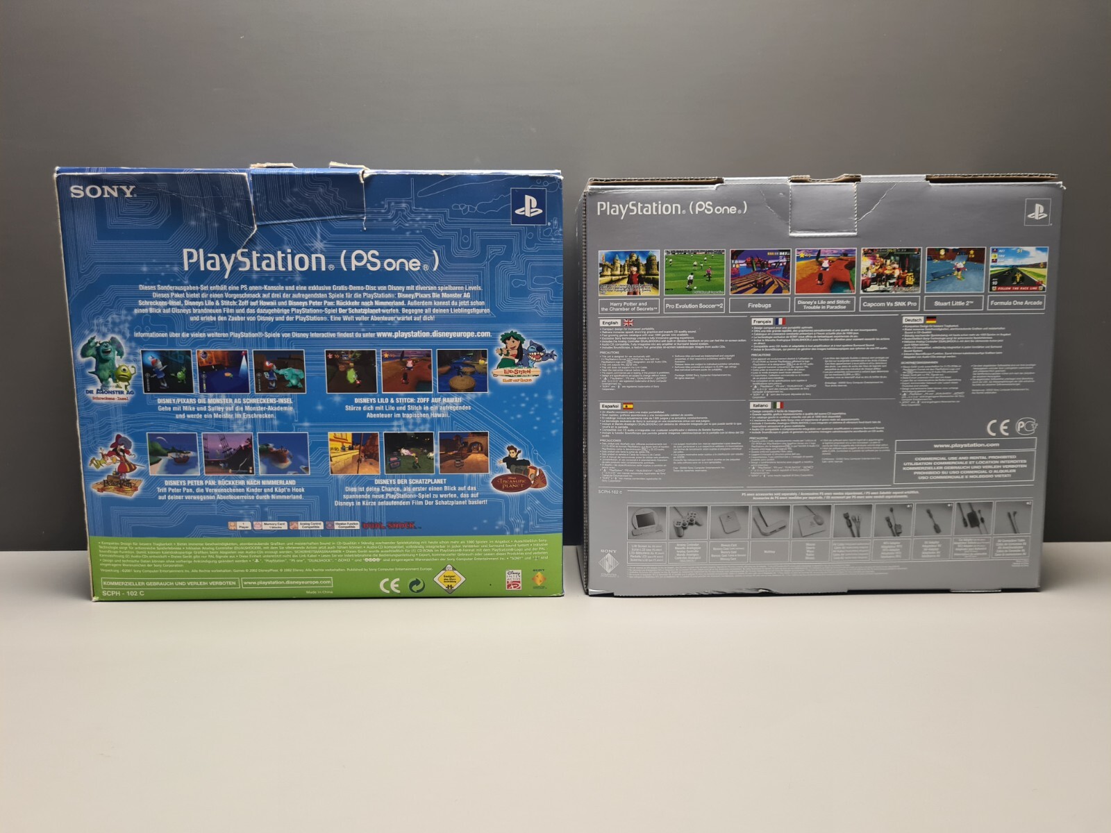 PS ONE DISNEY EDITION SONY PLAYSTATION 1 OVP CIB PAL PS1 PSX ULTRA RAR ...