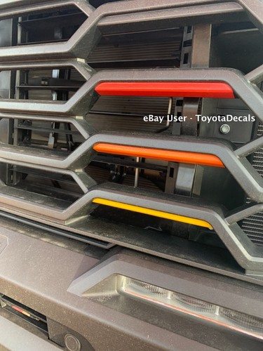 Toyota Tundra Heritage front grill decals 2022 2023 2024 2025 2026 | eBay