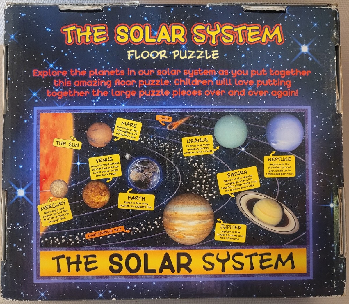 Solar System Floor Puzzle Ebay