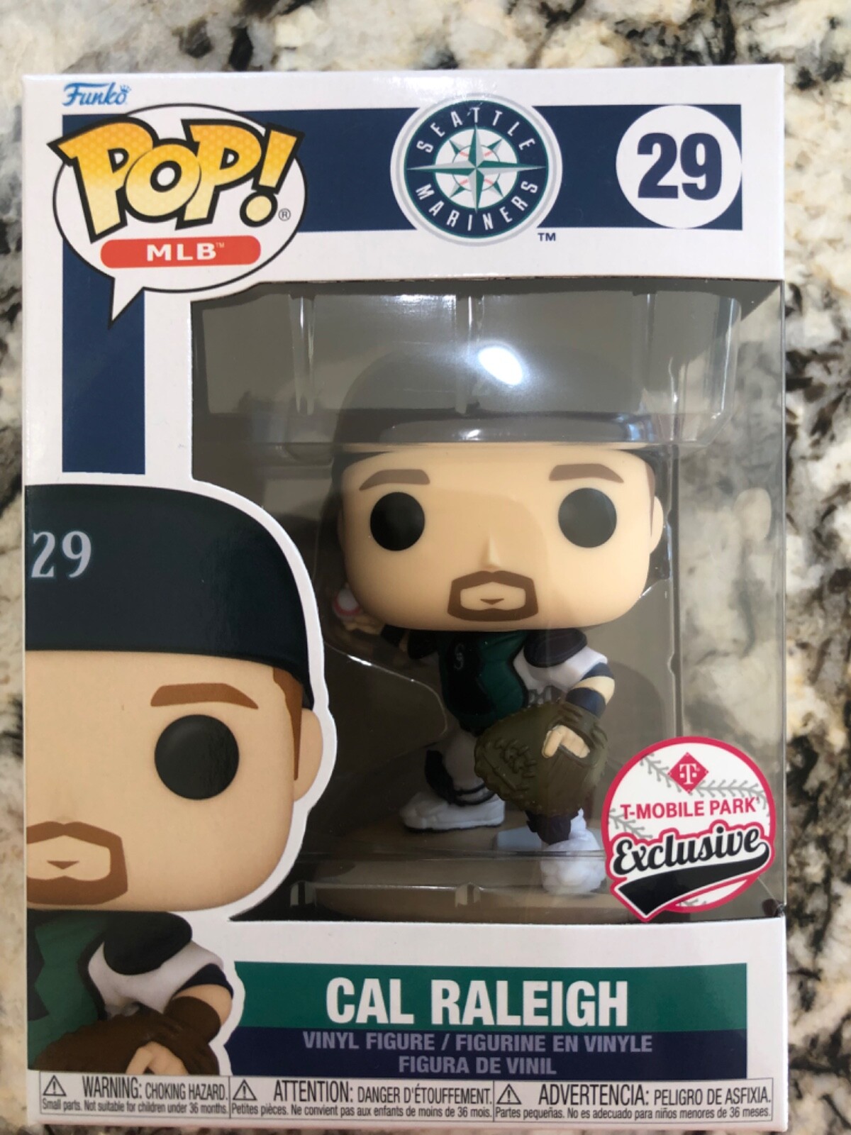 Seattle Mariners Cal Raleigh Funko POP T-Mobile Park Exclusive! NIB! | eBay