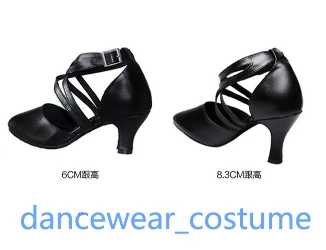 Ladies Samba Ballroom Latin Tango Waltz Modern Salsa Dance Heels Shoes ...