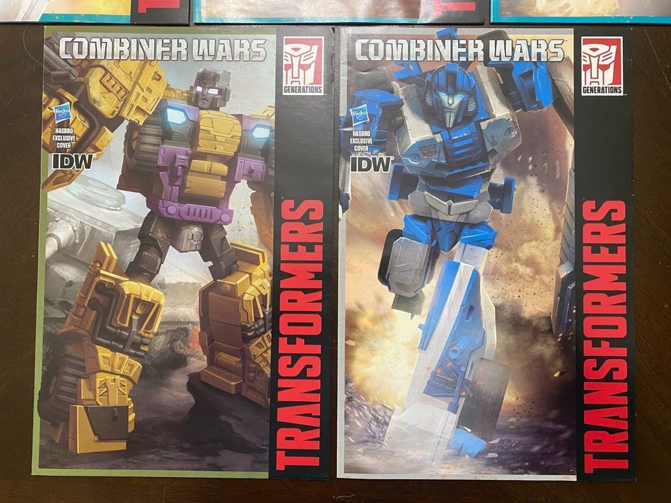 Transformers Hasbro Exclusive Covers Combiner Wars IDW 5 Pack | eBay
