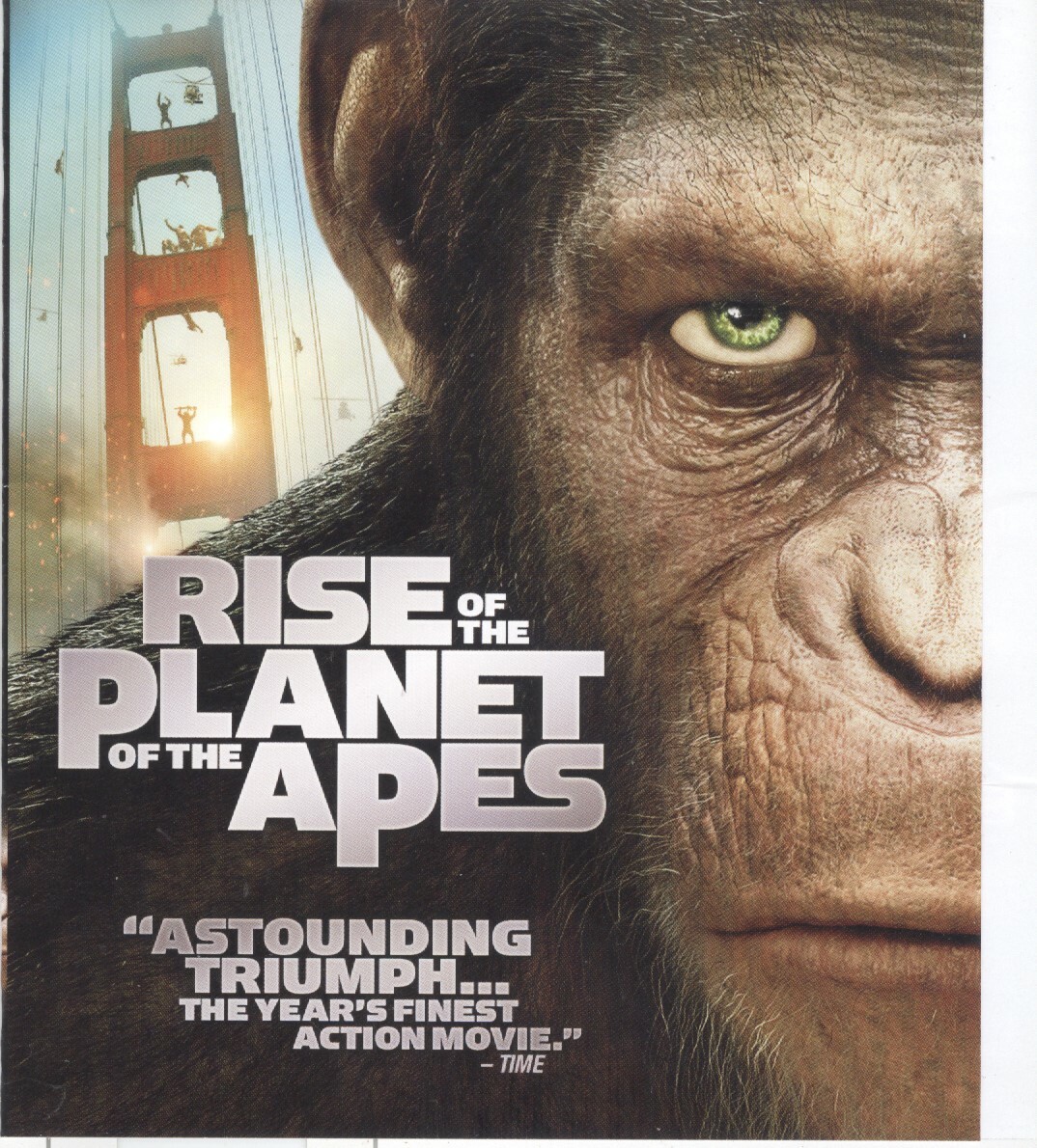 Rise Of The Planet Of The Apes Cover