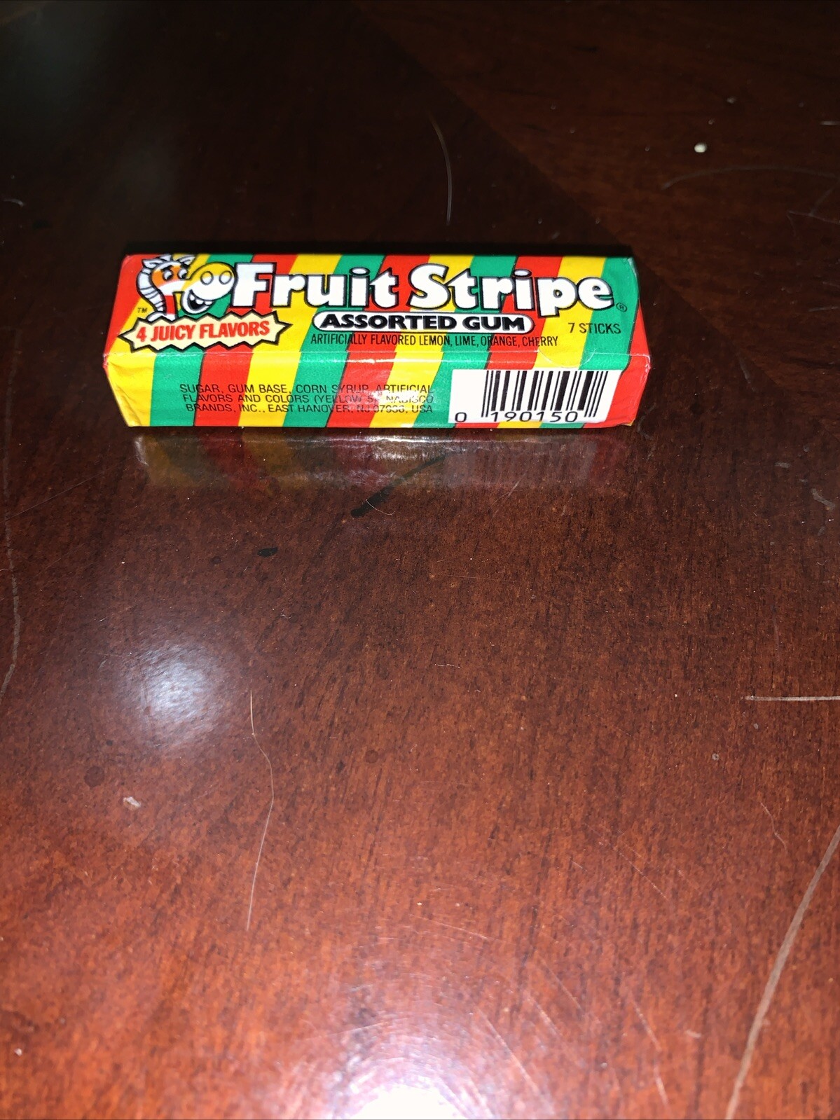 [ 1970s - 1980s FRUIT STRIPE GUM - Vintage Gum Pack w/ YIPES The Zebra ...
