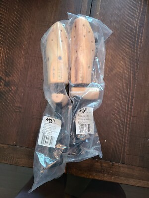 New Orig Wrapping Pair Women L 9 -11 Shoe Shaper Stretcher Trees Wood ...