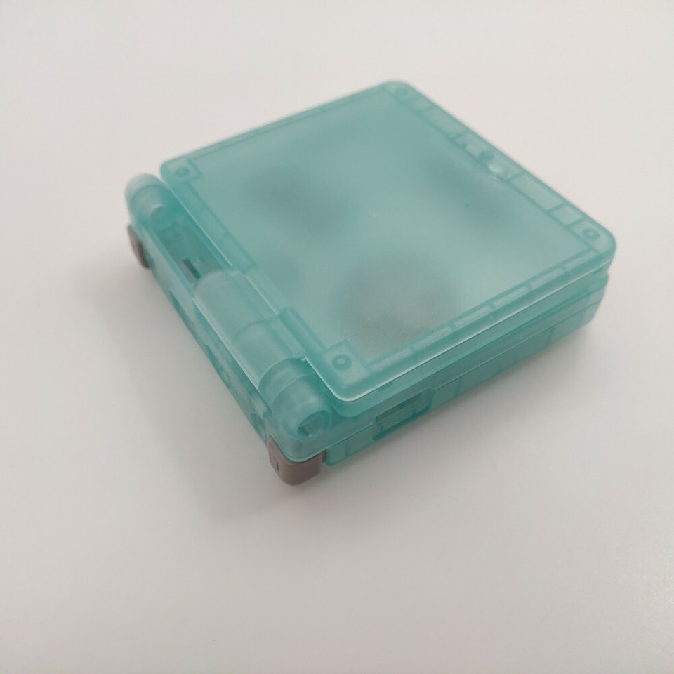 Glow In The Dark Clear Green Shell Housing Case For Game Boy Advance SP ...