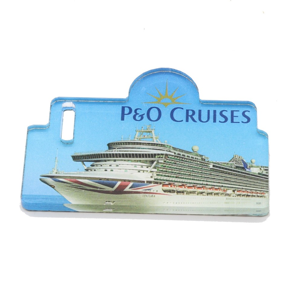 Official P&O Cruises Luggage Label Tags - Cruise Ships Aurora Arcadia ...