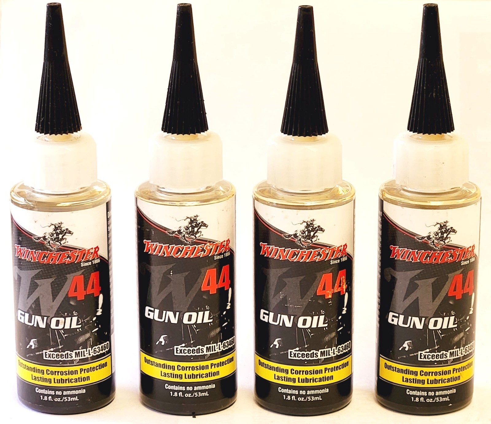 WINCHESTER W44 GUN OIL 1.8OZ MAX PRO CORROSION PROTECTION LONG LASTING ...