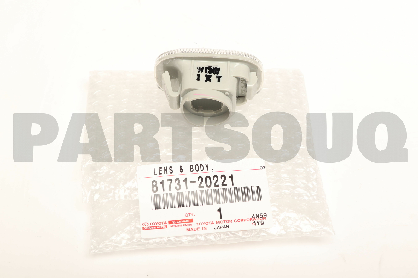 8173120221 Genuine Toyota LENS, SIDE TURN SIGNAL LAMP, RH/LH 81731 ...