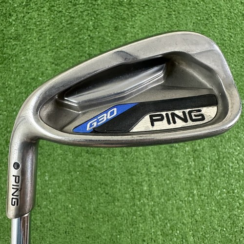 Ping G30 9 Iron Black Dot Steel CFS Distance Regular Flex Left Handed ...