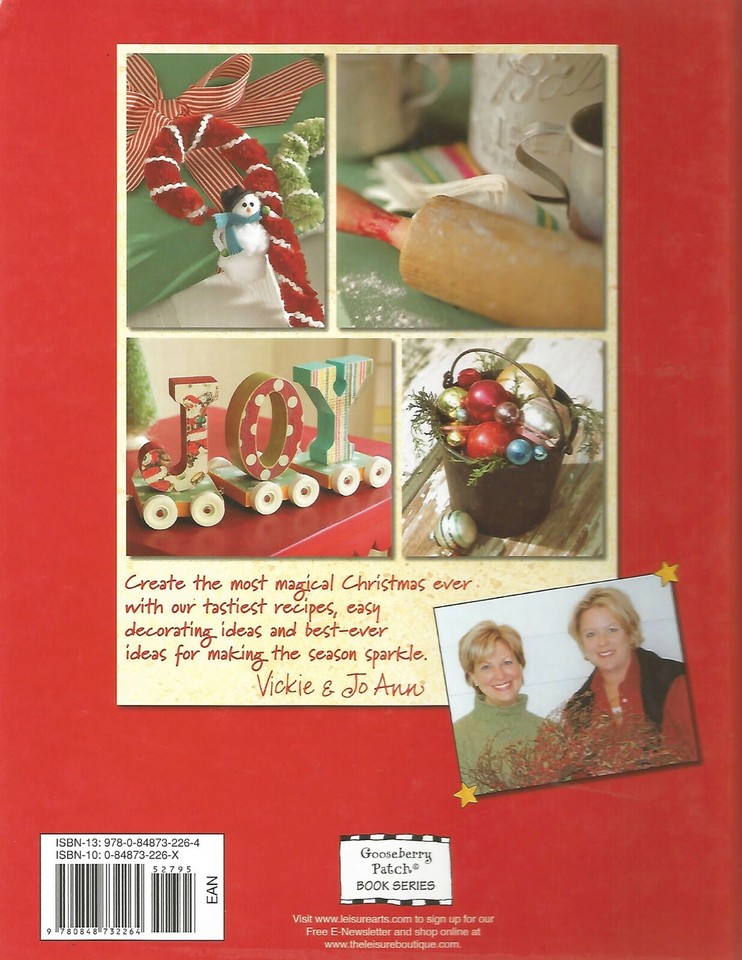 Gooseberry Patch Christmas Cookbook #10 Recipes Projects Patterns Gift ...