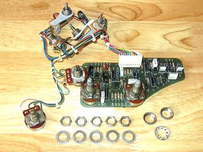Gibson 1980 Nickel Moog RD Active Electronic Control Pots Harness | eBay