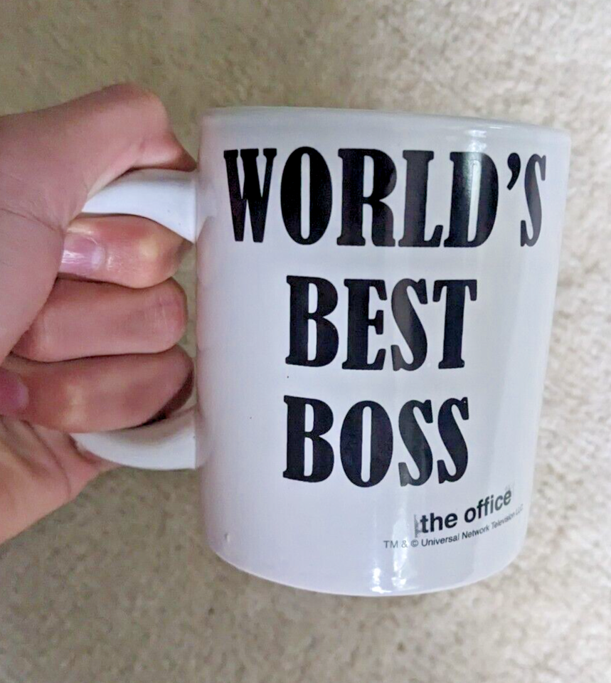 THE OFFICE Michael Scott World’s Best Boss Coffee Mug | eBay
