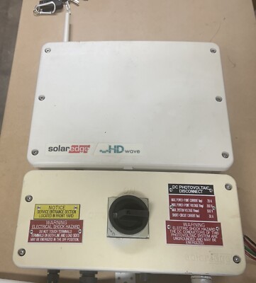 SolarEdge 240V Single Face Inverter with HD-Wave Technology (SE7600H-US ...